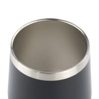 China 304 Stainless Steel Egg Wine Tumbler 12oz Double Wall Insulated Color Powder Coating for sale