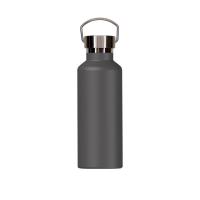 China 304 Stainless Steel Double Wall Insulated Water Bottle 500ml PP Food Grade Lid for Camping Travel for sale