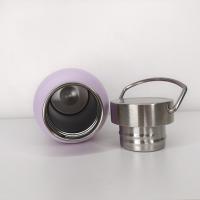 China 304 Stainless Steel Double Wall Insulated Water Bottle 500ml PP Food Grade Lid for Camping Travel for sale