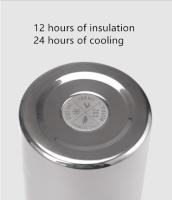 China Custom Logo Stainless Steel Vacuum Water Bottle 500ml 1000ml Portable Outdoor for sale