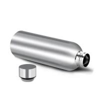 China 304 Stainless Steel 500ml Sports Cup Rubber Paint Water Bottle with PP Food Grade Lid for sale