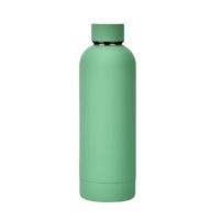 China 304 Stainless Steel Vacuum Insulated Flask 500ml Small Mouth Water Bottle for Outdoor Travel for sale