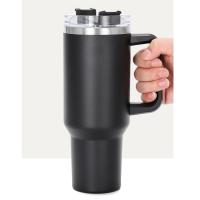 China Custom Logo 40oz Stainless Steel Insulated Coffee Tumbler Vacuum Flask Mug for sale
