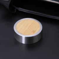 China Bamboo Lid Vacuum Insulated Stainless Steel Water Bottle 500ml Sport Thermal Flask for sale