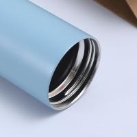 China Custom Logo Steel Vacuum Insulated Travel Coffee Mug 480ml 600ml with Handle Lid for sale