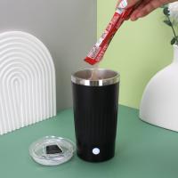 China 500ml 304 Stainless Steel Electric Self Stirring Tumbler with Lid Minimalist Design for sale