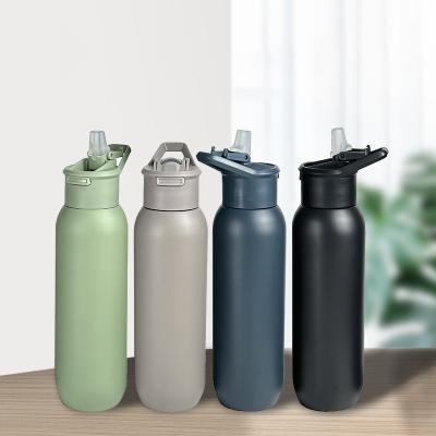 China Stainless Steel Vacuum Insulated Water Bottle 32oz 1000ml Outdoor Sports Flask for sale