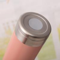 China 500ml Stainless Steel Vacuum Flask Outdoor Insulated Water Bottle with Handle Lid Custom Logo for sale