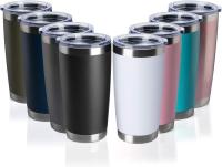 China 600ml Stainless Steel Travel Mug with Straw 304 Vacuum Insulated Car Tumbler Hot Cold 12-24hrs for sale
