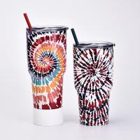 China 30oz Sublimation Stainless Steel Vacuum Water Bottle Leakproof Insulated Reusable for sale