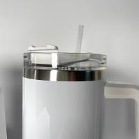 China 40oz Stainless Steel Insulated Travel Mug with Handle Custom Logo 304 for sale
