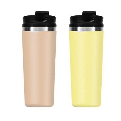 China 304 Stainless Steel Double Wall Insulated Coffee Tumbler 360ml 480ml Travel Mug for sale