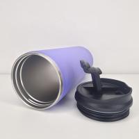 China 304 Stainless Steel Double Wall Insulated Travel Mug 360ml 480ml with PP Food Grade Lid Custom Logo for sale