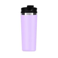 China Custom 12oz 16oz Double Wall Vacuum Flask Insulated Stainless Steel Sport Water Bottle 304 for sale