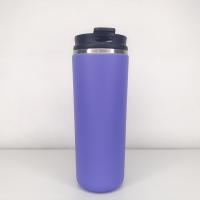 China Custom 12oz 16oz Double Wall Vacuum Flask Insulated Stainless Steel Sport Water Bottle 304 for sale
