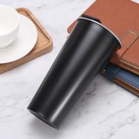 China Custom Logo 500ml Stainless Steel Vacuum Beer Mug Tumbler for Coffee Cup Pint Cups for sale