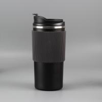 China Custom 450ml Stainless Steel Insulated Coffee Mug with Lid Hot Cold Drink Tumbler 350g for sale