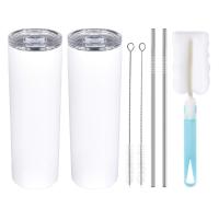 China 20oz Sublimation Blanks Stainless Steel Tumbler 304 Inside 201 Outside Eco-Friendly Coffee Mug for sale