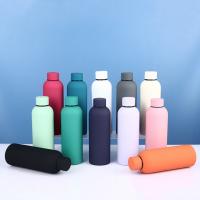 China 750ml Double Wall Stainless Steel Vacuum Sport Flask Water Bottle BPA Free for sale