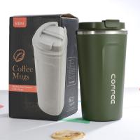 China Insulated Stainless Steel Coffee Tumbler 380ml 500ml Custom Logo Travel Mug for sale