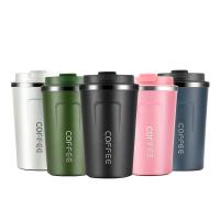 China Double Wall Vacuum Insulated Stainless Steel Coffee Mug 380ml 500ml Travel Thermos for sale
