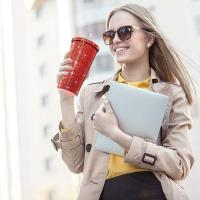 China Double Wall Insulated Stainless Steel Coffee Travel Mug Tumbler 500ml 750ml Sustainable Design for sale