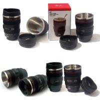 China Double Wall Stainless Steel Camera Lens Coffee Mug 500ml for Photography Enthusiasts for sale