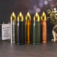 China 304 Stainless Steel 500ml Bullet Double Wall Vacuum Flask for Outdoor Hiking Camping for sale