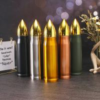 China 304 Stainless Steel 500ml Bullet Double Wall Vacuum Flask for Outdoor Hiking Camping for sale