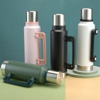 China 1000ml 1400ml Stainless Steel Vacuum Flask Insulated Water Bottle for Outdoor Camping for sale