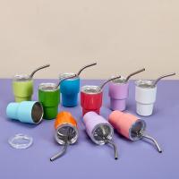 China 2oz Sublimation Miniature Tumbler Stainless Steel Shot Glass Custom Color 85g for sale