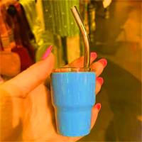 China 2oz Sublimation Miniature Tumbler Stainless Steel Shot Glass Custom Color 85g for sale