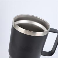 China 30oz Double Wall Vacuum Insulated Tumbler with Handle 304 Stainless Steel Travel Mug for sale