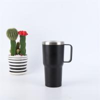 China 30oz Double Wall Stainless Steel Tumbler Vacuum Insulated Travel Mug with Handle for sale
