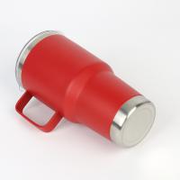 China Custom Logo 30oz Stainless Steel Tumbler with Handle for Outdoor Travel for sale