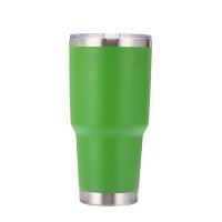 China Double Walled 900ml Red Mug Travel Cooler Cups for Insulation and Customized Design for sale