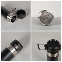 China Custom Logo 700ml Stainless Steel Vacuum Flask Double Walled Thermal Bottle for Gym for sale