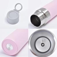 China Custom Logo 500ml Stainless Steel Double Wall Vacuum Insulated Water Bottle for Outdoor for sale