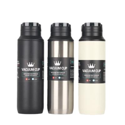China Custom Logo 500ml 304 Stainless Steel Insulated Water Bottle for Outdoor Sports for sale