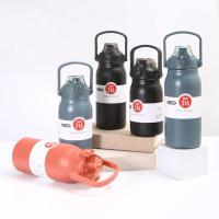 China Insulated Stainless Steel Water Bottle 800ml 304 Vacuum Flask with Straw Lid for Fitness for sale