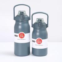 China Custom Stainless Steel Double Wall Insulated Water Bottle 800ml 1000ml 1300ml 1700ml for sale