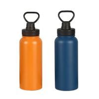 China 304 Stainless Steel Vacuum Flask Insulated Water Bottle 1000ml for Sport Hiking for sale