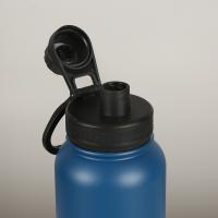 China 304 Stainless Steel Vacuum Flask Insulated Water Bottle 1000ml for Sport Hiking for sale