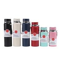 China Stainless Steel Vacuum Insulated Water Bottle with Tea Infuser and Temperature Sensor for sale