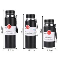 China Stainless Steel Vacuum Insulated Water Bottle with Tea Infuser and Temperature Sensor for sale