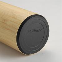 China Triple Wall Stainless Steel Insulated Tumbler 500ml with Tea Infuser Bamboo Lid for sale