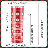China 20oz Stainless Steel Skinny Beer Tumbler Insulated Tumbler Cup with Straw Custom Color for sale