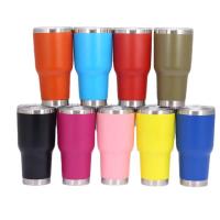 China 900ml Stainless Steel Vacuum Insulated Water Bottle Double Wall Tumbler with Lid for Outdoor Travel for sale