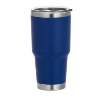 China 30oz 900ml Stainless Steel Travel Tumbler with Straws and Lid Vacuum Insulated Cup for sale