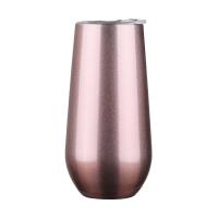 China Kids 10oz 6oz Egg Shape Wine Cup Vacuum Insulated Stainless Steel Sublimation Tumbler 180ml 300ml for sale
